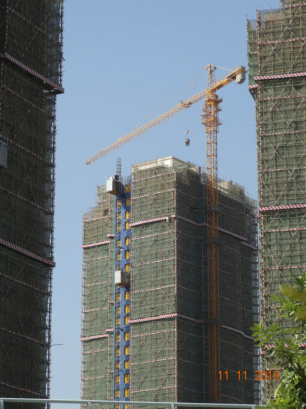 Building Site 2500KG Temporary Construction Elevators