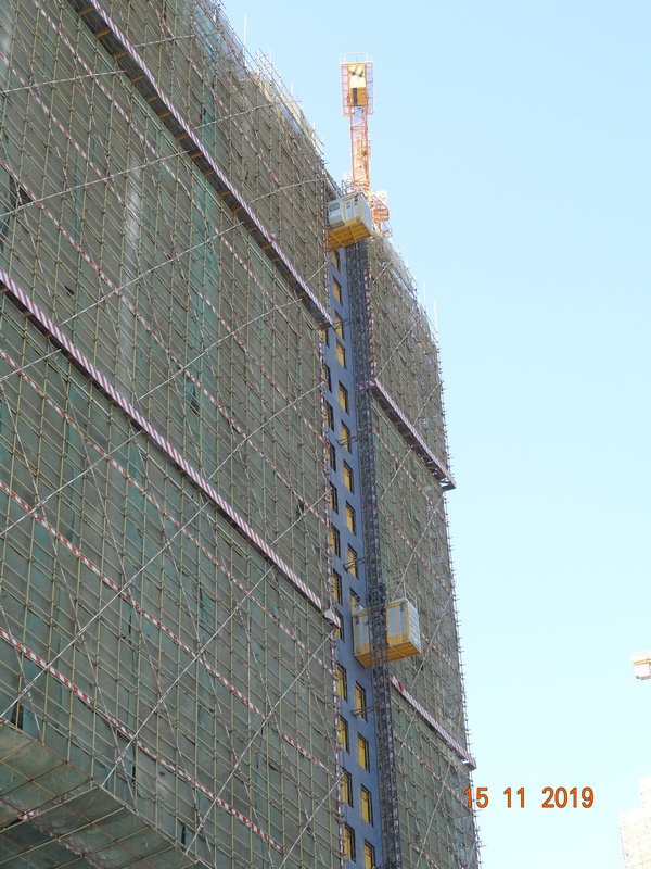 Centrifugal Brake Load 3000 Kg Construction Material Hoist