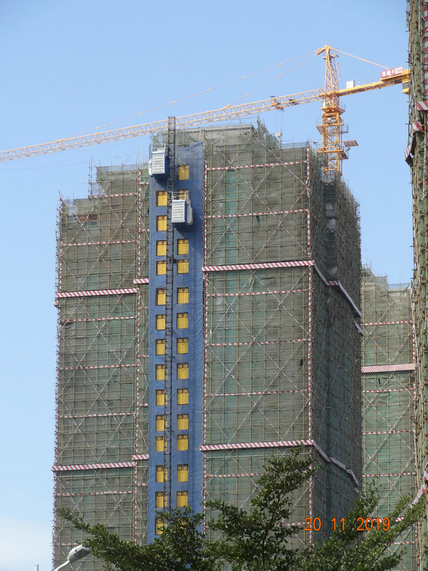 Building Site 250m 2000Kg Passenger And Material Hoist