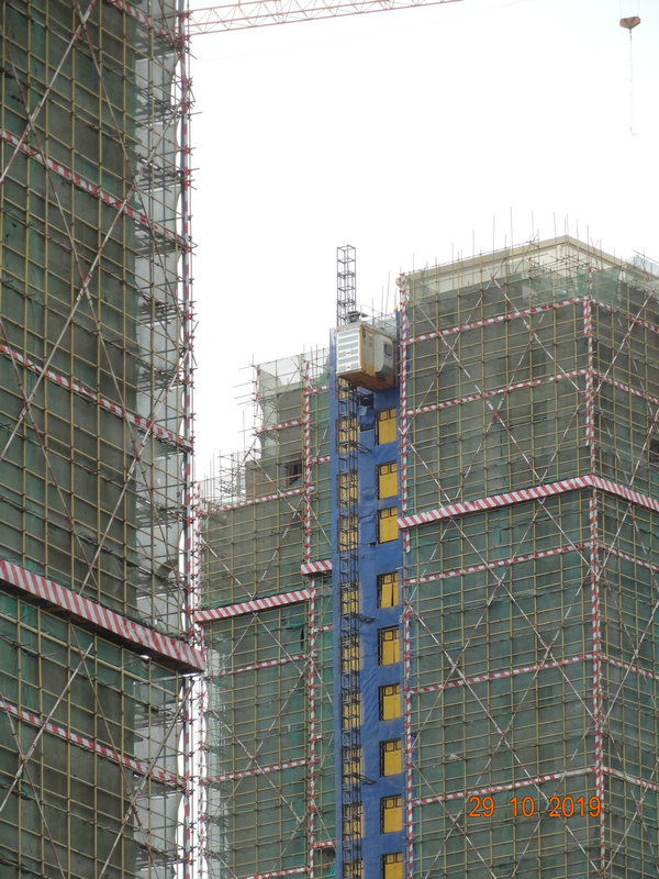 Construction material lift 400 M Building Site Hoist