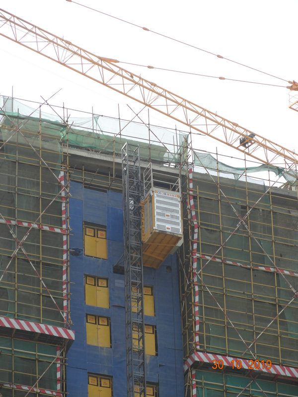 Modular Standardizing System Safety 450m Construction Site Lift