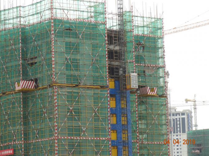 Building 2*11Kw Buck Construction Hoist Elevator