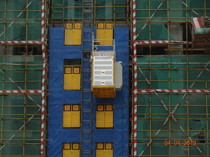 2000Kg Lifting Rack & Pinion Hoist For Building Construction