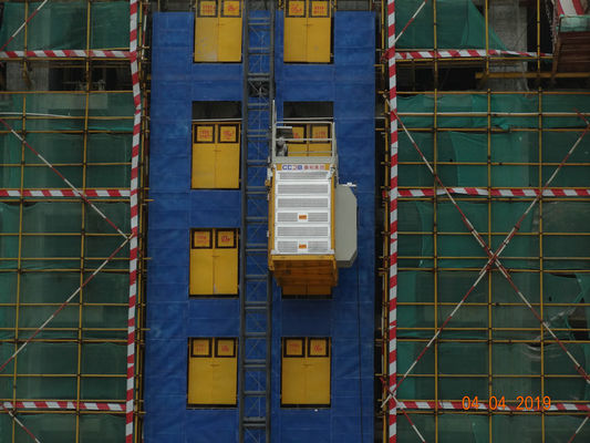 Modular High Safety Rack Pinion Lift Construction Hoist Elevator