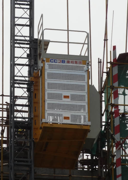 Safe Efficient Construction Site Lift High Strength Payload Capacity ...