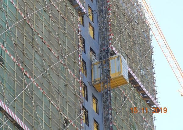 Centrifugal Brake Load 3000 Kg Construction Material Hoist