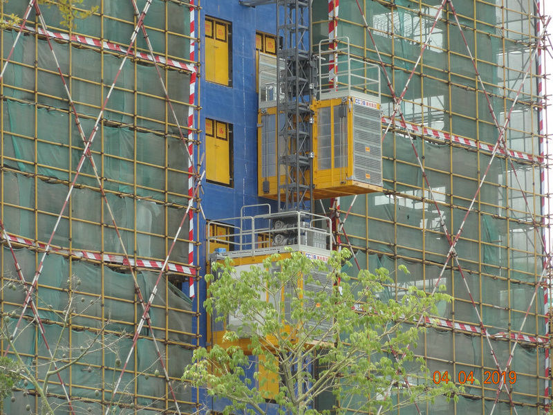 FC Motor Control Modular 400m Construction Passenger Lift