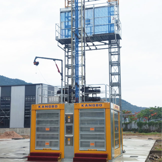 Construction Site Elevator SC200 FIC-07 Rack and Pinion Hoist Fully ...